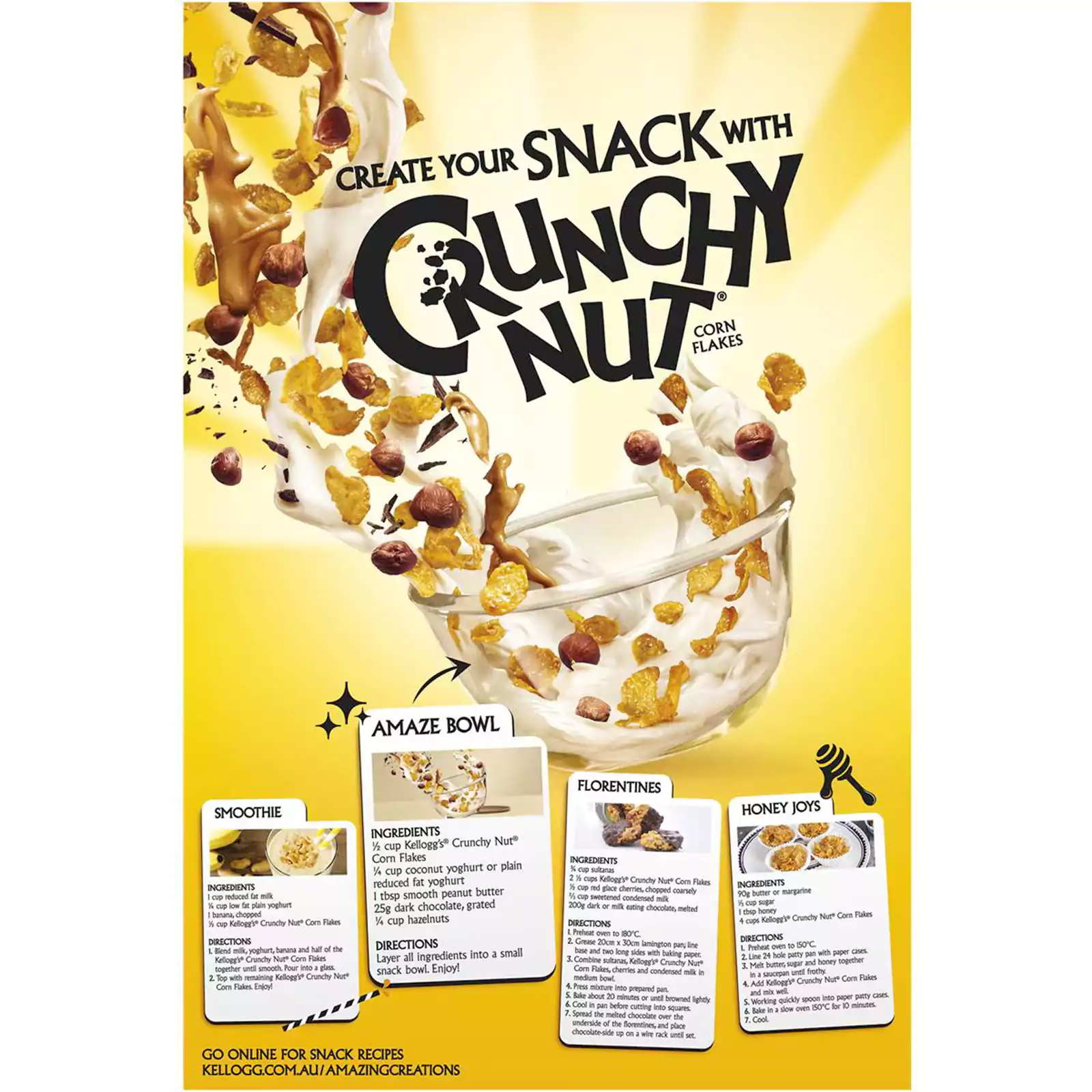 Kellogg’s Crunchy Nut Corn Flakes Breakfast Cereal 380g – Fair Price ...