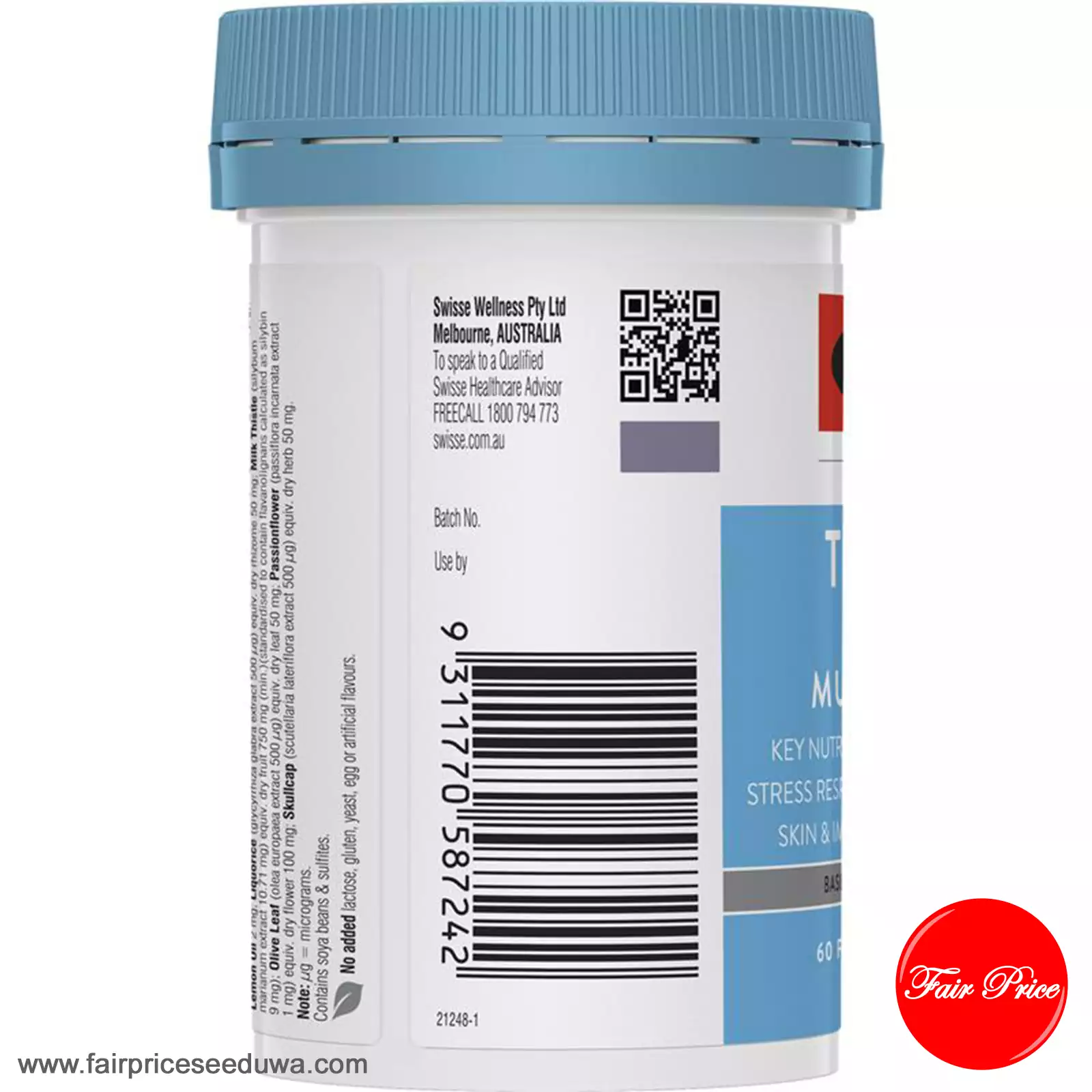 Swisse Teenage Ultivite Men’s Multivitamin 60 Tablets – Fair Price ...