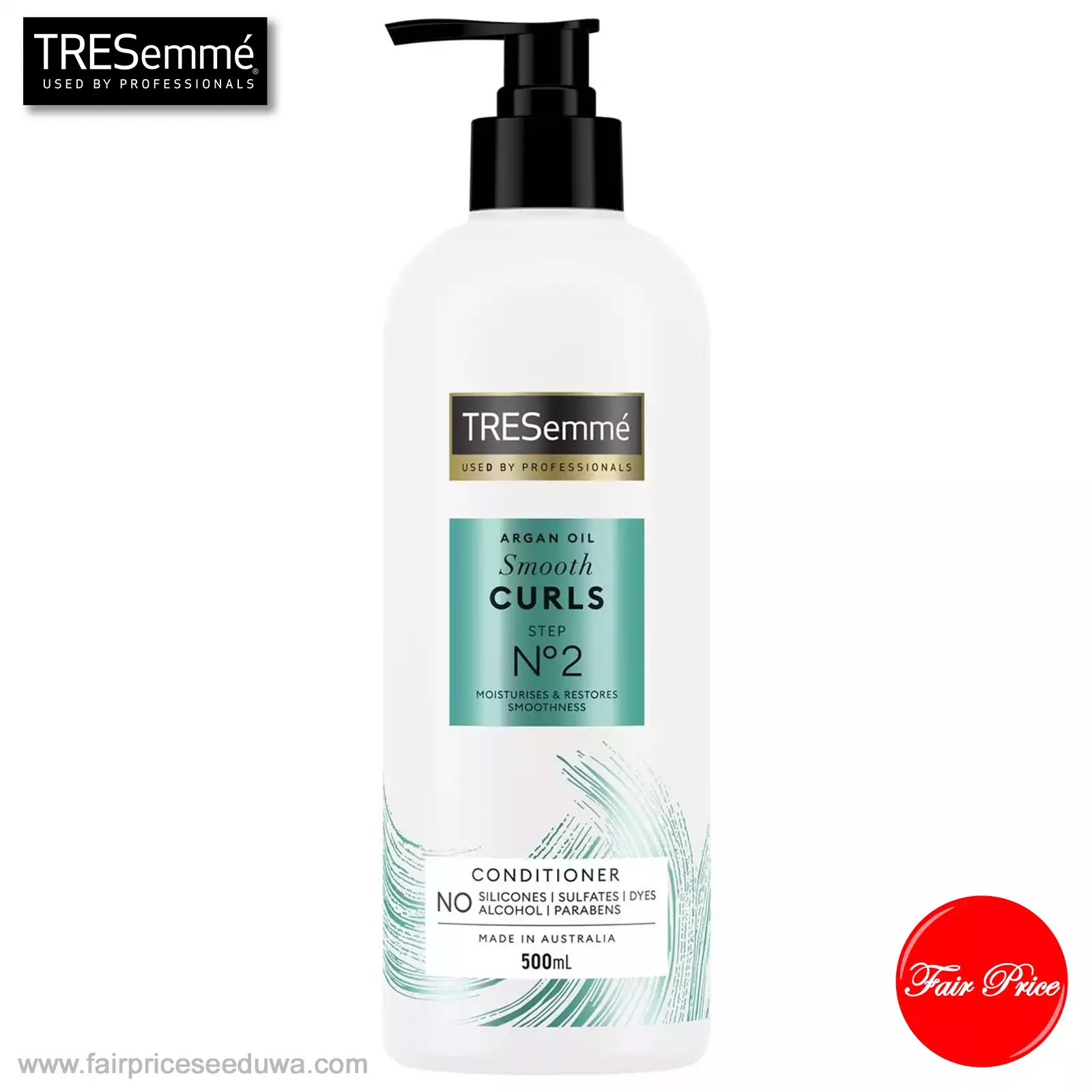 Tresemme Pro Collection Smooth Curls Shampoo & Conditioner With Argan ...