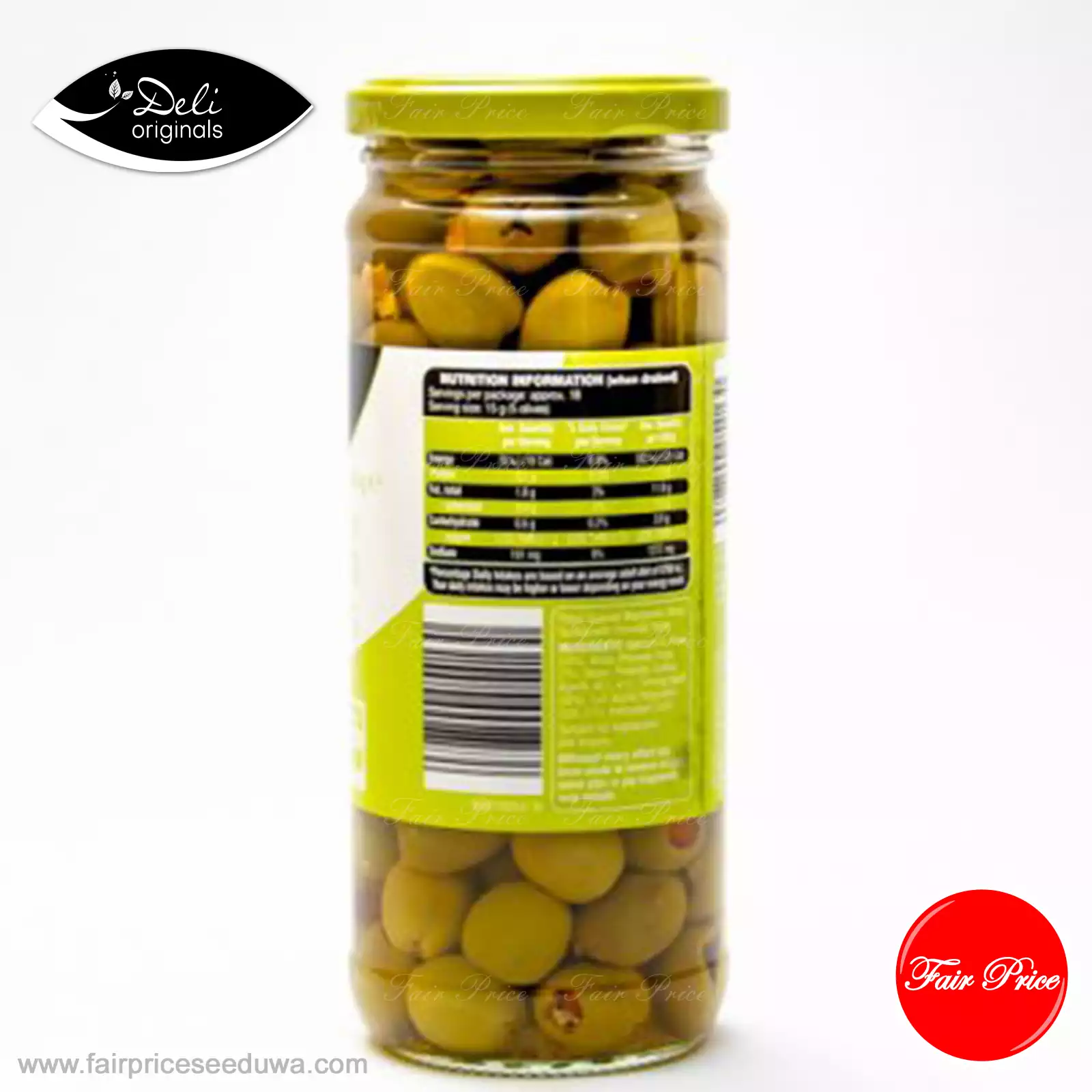 Deli Spanish Stuffed Green Olives 450g – Fair Price – Seeduwa